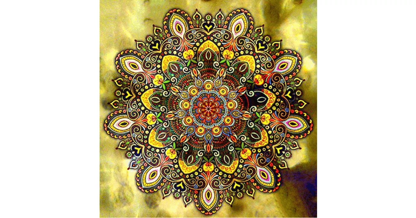 Fény mandala - gyémántszemes kirakó - Alkoss Otthon kreatív áruház